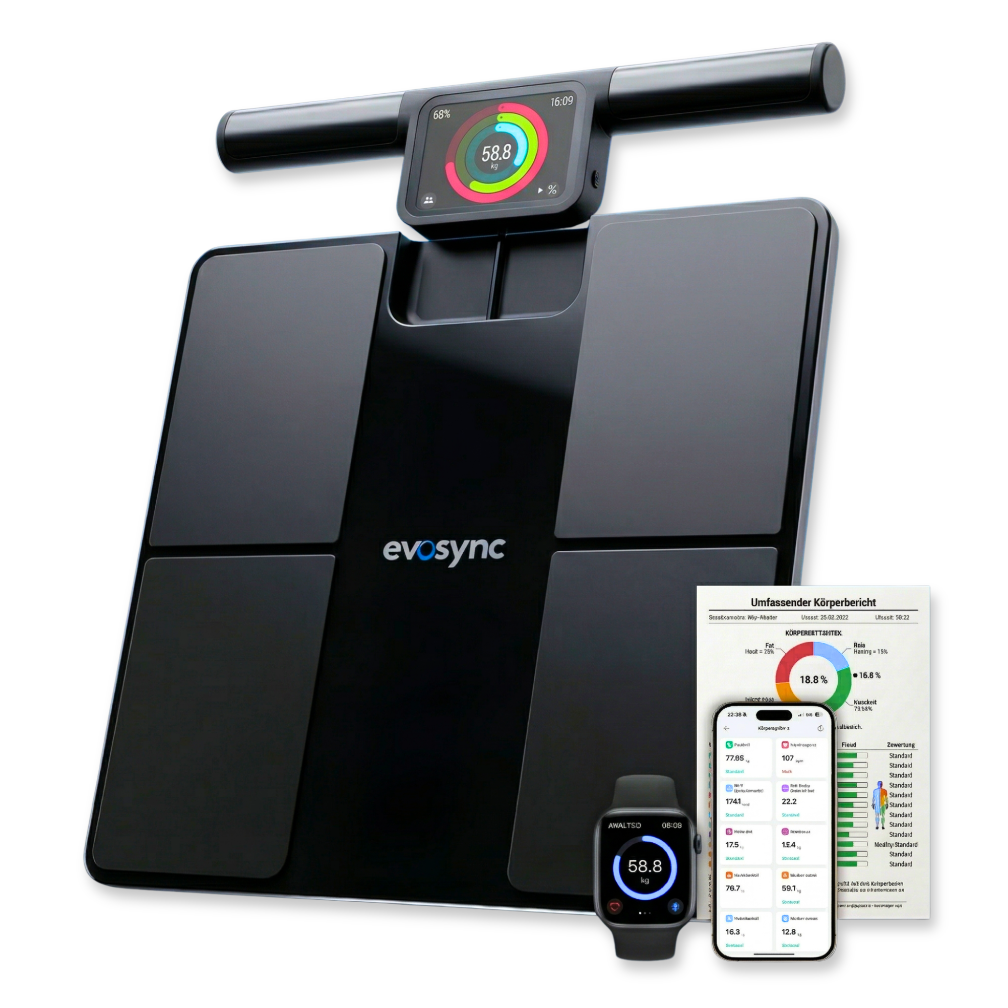 Evosync™ Smarte Körperwaage
